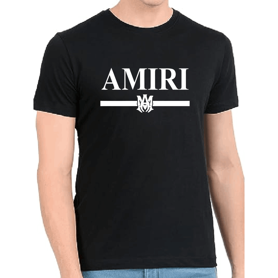 Mens Amiri logo Regular Print Tshirt
